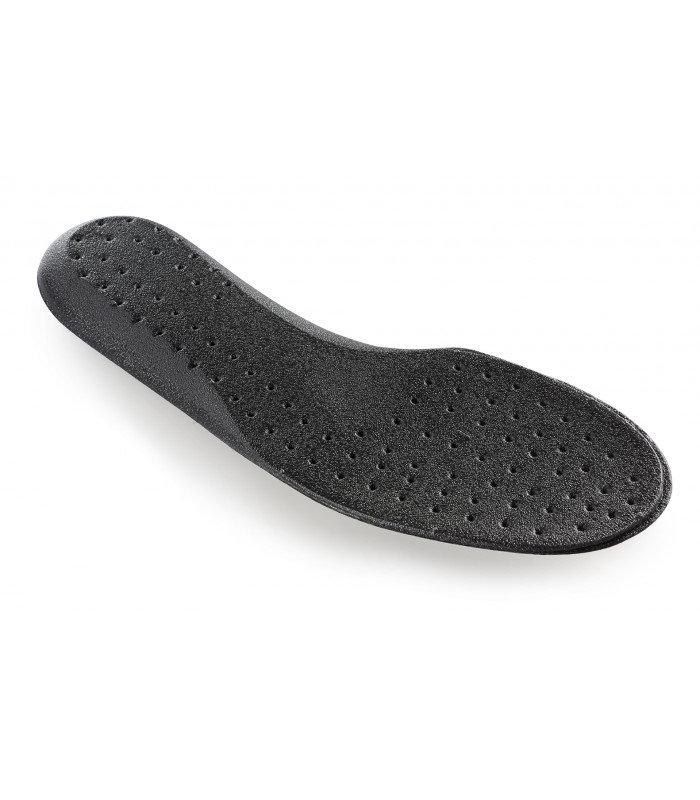 Semelles thermoformées avec voûte plantaire de soutien semi-rigide